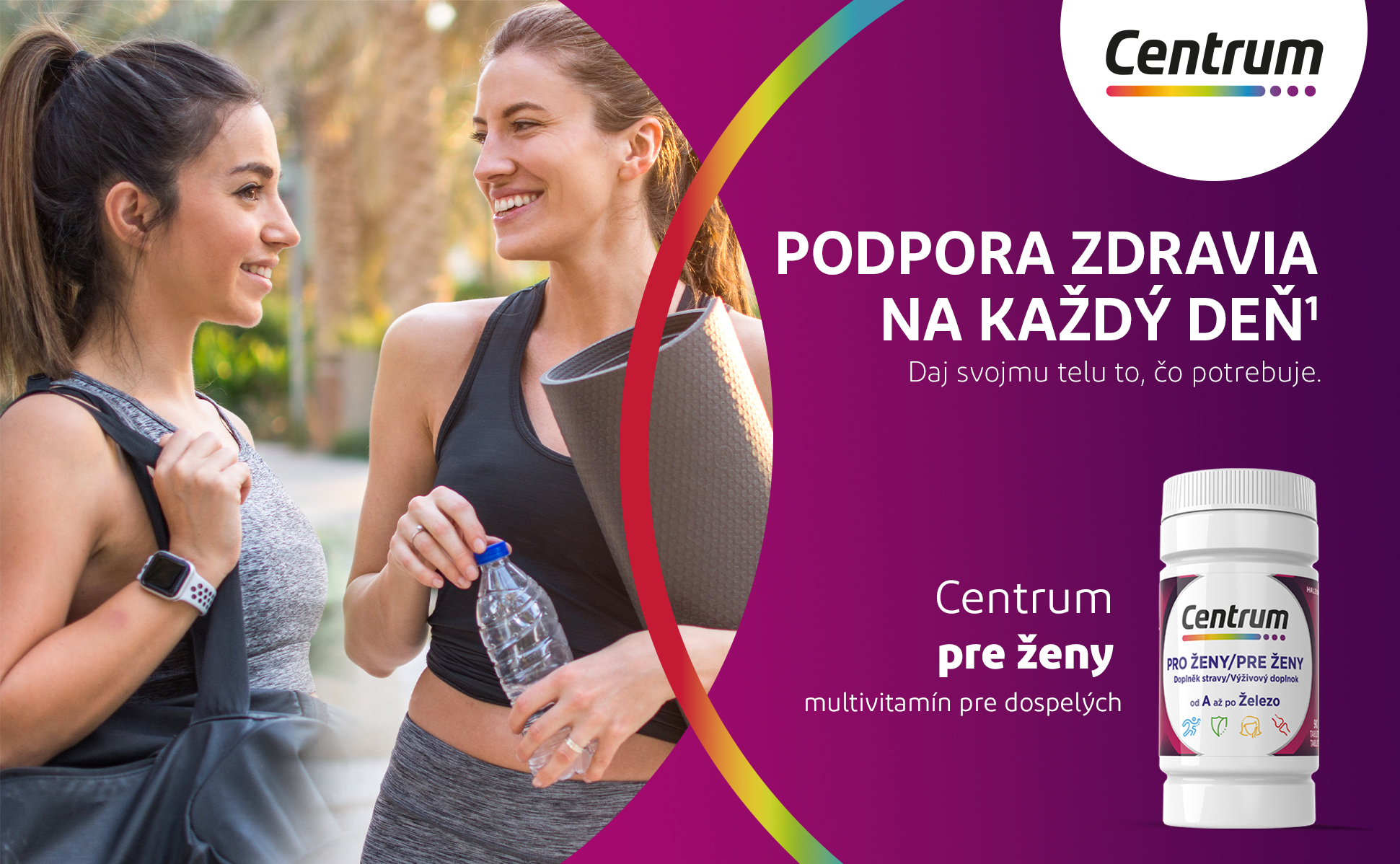 CENTRUM Multivitamín pre ženy 90 tabliet - MojaLekáreň.sk